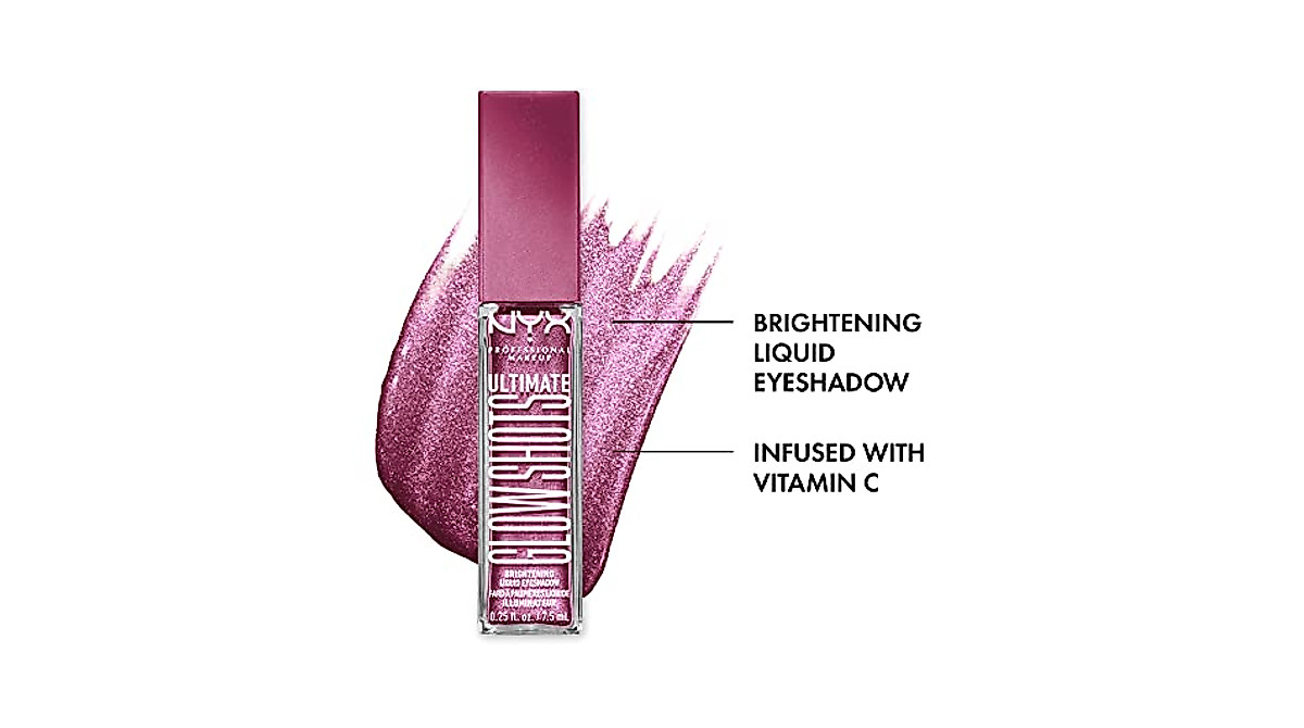 NYX Ultimate Glow Shots Liquid Eyeshadow - Plum Player