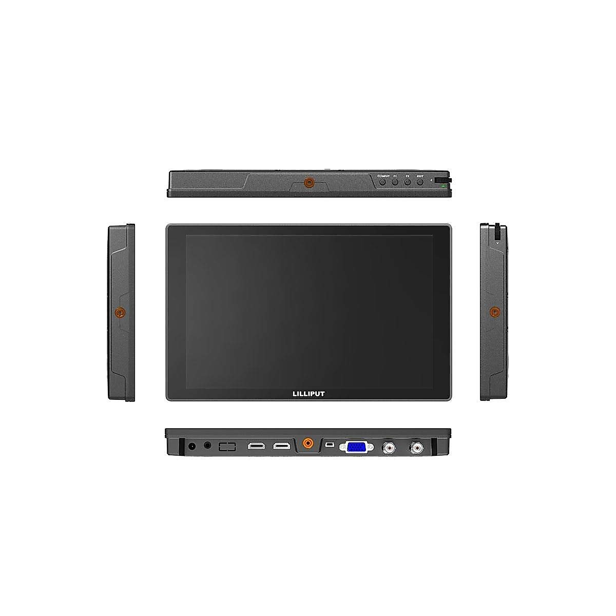 Lilliput A11 10.1" Full HD IPS LCD Monitor with Built-In Speaker, 4K HDMI, 3G-SDI and VGA, 1920x1200