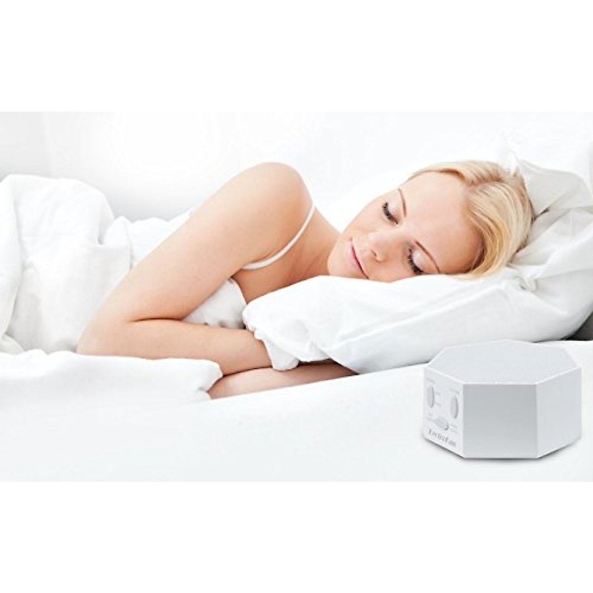 LectroFan High Fidelity White Noise Machine with 20 Unique Non-Looping Fan and White Noise Sounds and Sleep Timer