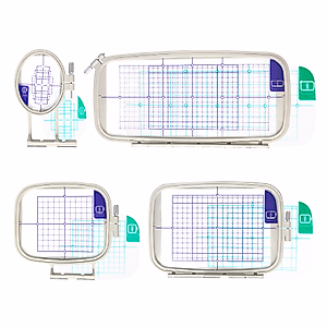 Sew Tech Embroidery Hoops for Brother PE800 SE1900 PE770 780D PE700 PC6500 Brother Innovis 1250 700 Babylock Embroidery Machine Hoop