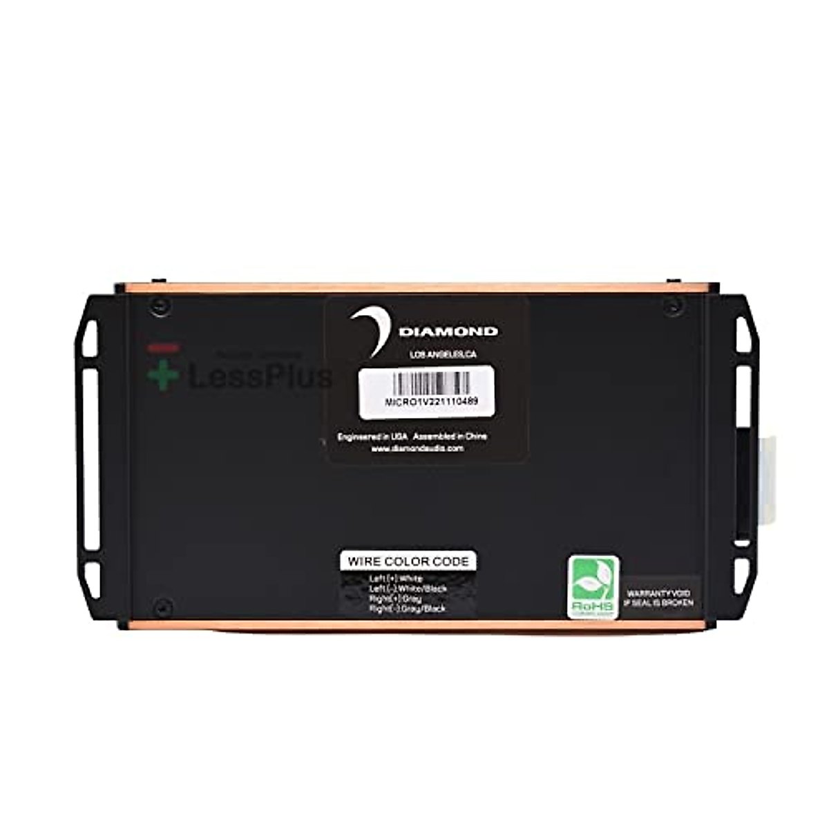 Diamond Audio MICRO1V2 Monoblock 500W RMS Class D Amplifier