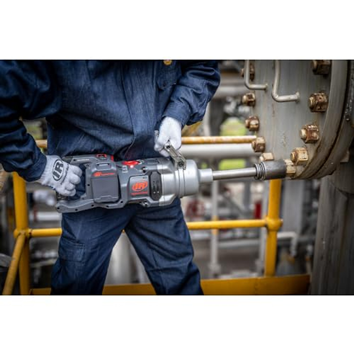 Ingersoll Rand W9691-K4E W9000 Series 20-Volt 1-Inch Cordless Impact Wrench Kit with Charger and 6-Inch Extended Anvil