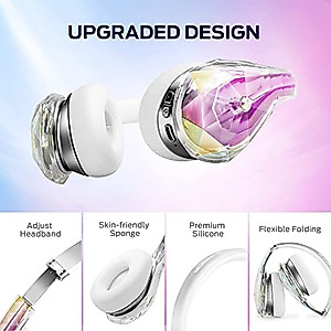 Monster Aria ANC Wireless Headphones On-Ear, Active Noise Cancelling Bluetooth Headphones, Ambient Sound, Built-in Mic, Clear Talk & Stereo Sound, 30H Playtime, Birthday Gift for Women Girl