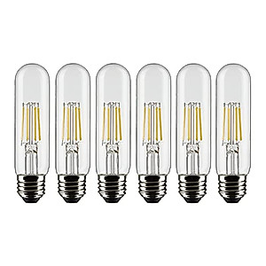 Satco S21344/06 5.5-Watt LED E26 Light Bulbs, 2700K, 15000 Hour Rating, Dimmable