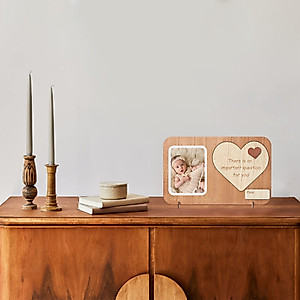 Luiqs Vens Godparents Proposal Gift Picture Frame, Will You Be My Godparents Photo Frames Announcement Gift from Godchild, Wooden God Parents Ideas Baptism Christening Christmas