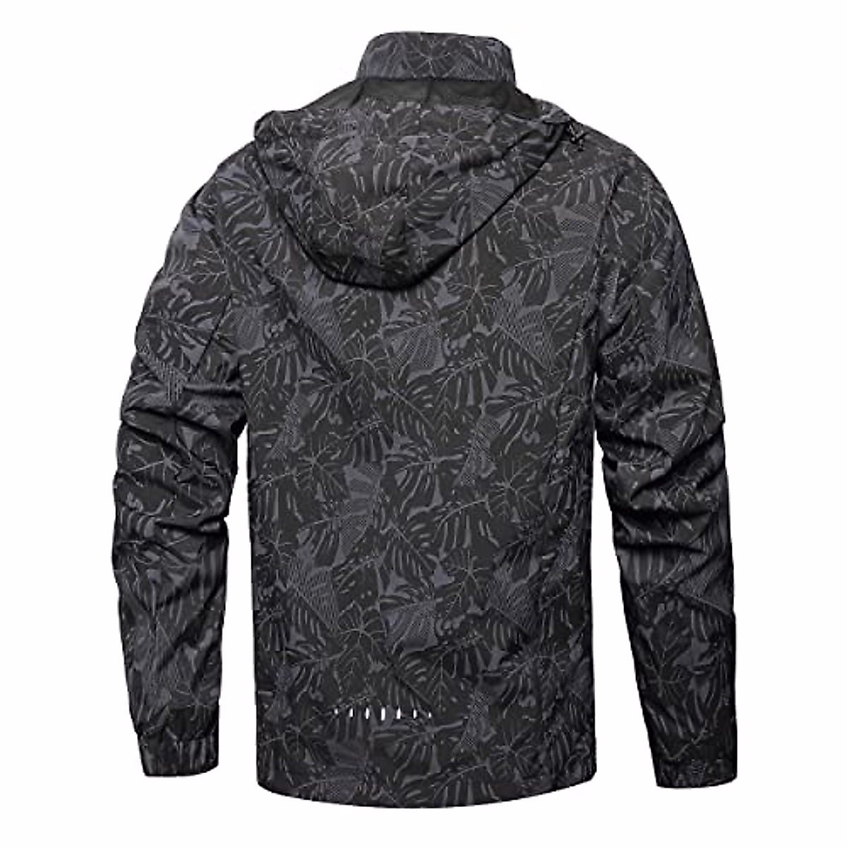 Hikevitang Men's Lightweight Waterproof Rain Jacket,Shell Hooded Outdoor Raincoat Hiking Windbreake jacket