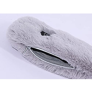 Heated Scarf with Neck Heating Pad - Heated Neck Wrap for Men and Women As Warming Scarf Mens Scarf (Red, One Size)