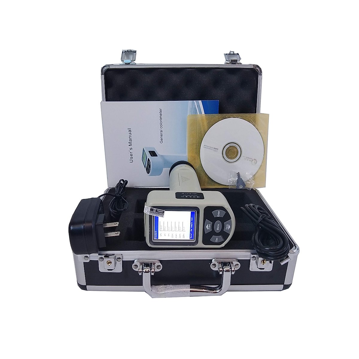 Portable Handheld Colorimeter Color Meter 8mm Caliber 45°/0° Color Matcher