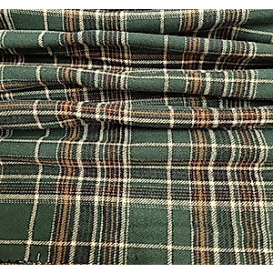 Newcastle Fabrics Yarn Dyed Flannel, Hunter