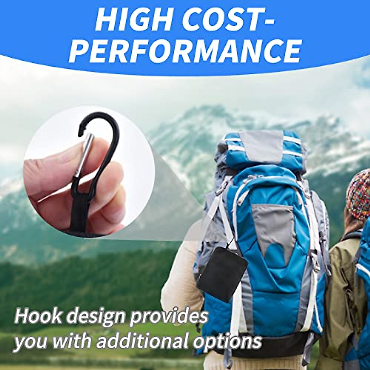 Travel Laundry Bags for Dirty Clothes Bag with Handles and Aluminum Carabiner, Machine Washable Dirty Clothes Organizer, for Travel, Camp, Fitness, and Students