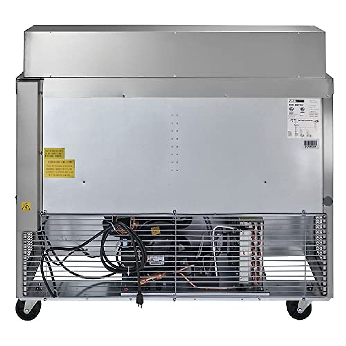 Kratos Refrigeration 69K-770 48"W Commercial, Sandwich/Salad Prep Table, 12 Pan Capacity, NSF7