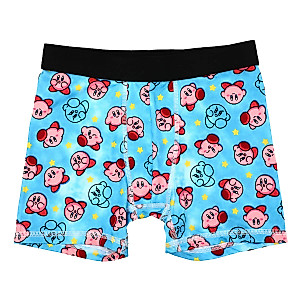 Kirby Character Print Multipack Boy's Boxer Briefs-Size-10 Multicolored