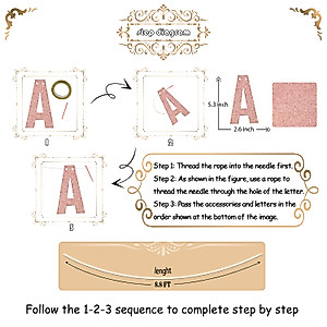 Thank You for Being Awesome Banner, 2024 Graduation Decorations, We Appreciate You, Friendship/Thank You Teacher/Birthday Retirement Farewell Going Away Party Supplies Rose Gold Glitter