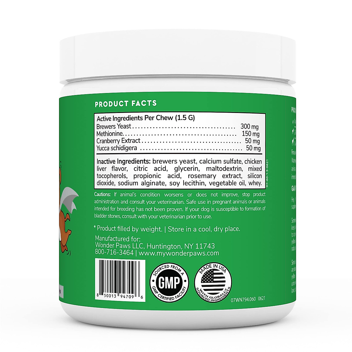 WONDER PAWS Grass Hero Soft Chews Plus Heart + Vitality Chews - for Dogs Urinary Tract Health, Lawn Care, Cardiovascular Support & Energy - Grass Hero 60 Chews - Heart + Vitality 90 Chews