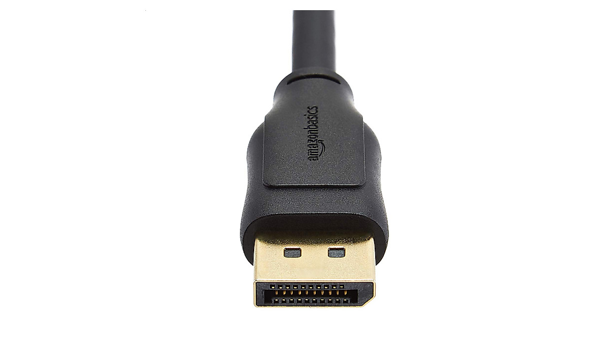 High-Speed Amazon Basics DisplayPort 1.4 Cable - 10ft