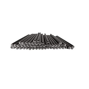 Black Paper Straws, 250Count, 7.75X0.24 inch, Strong and Durable Paper Straws for Drinks, Disposable Drinking Straws Bulk