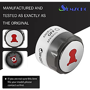 Weber Grill Light Control Knobs, Weber 91538 2 Pack of Outdoor BBQ Grill knobs fit for Weber Gas Grill E-470, E-670, S-460, S-470, S-660, S-670