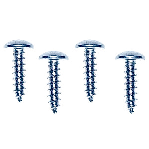 50 Soft Round Rubber Feet W/Stainless Steel Screws - .437 H X 1.062 D - Metal Insert for Strength Made in USA, Non Slip, Food Safe, Conflict Minerals 3TG, BPA Free, RoHS & Reach 3 Prop 65 Compliant.