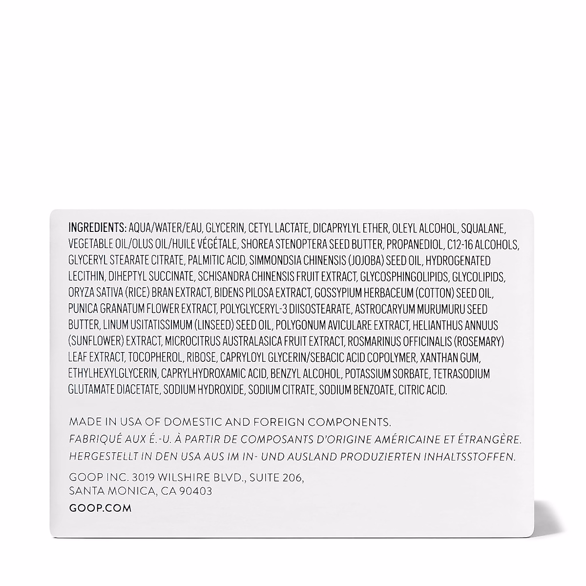 goop Beauty Nourishing Face Cream | Improves Firmness, Elasticity, & Brightness | Botanicals, Ceramides, & Squalane | Anti Wrinkle Face Cream for Morning & Night | Silicone & Paraben Free | 1.7 fl oz