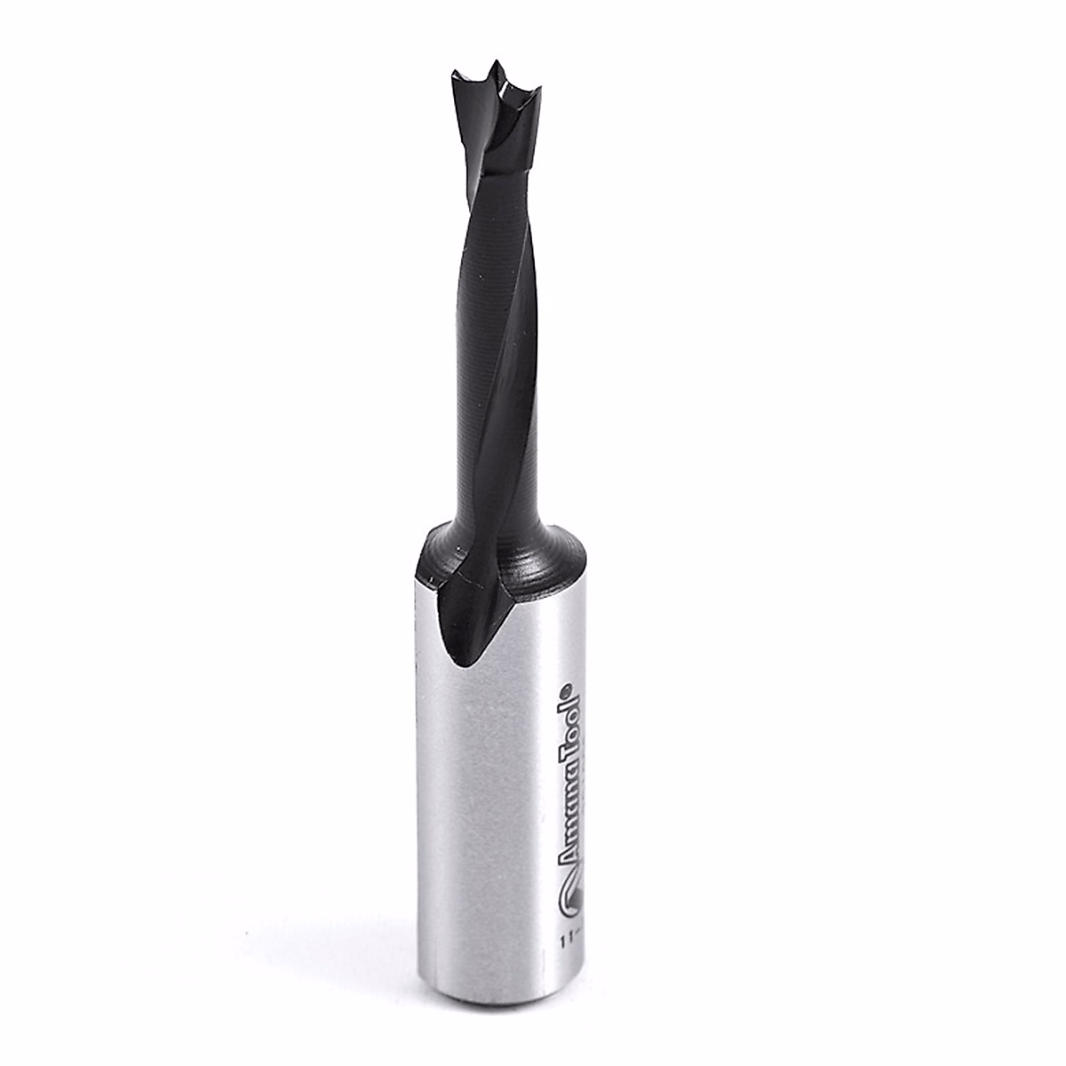 Amana Tool - 201005 Carbide Tipped Brad Pt. Boring Bit R/H 5mm Dia x 57mm Long x 10mm Sh
