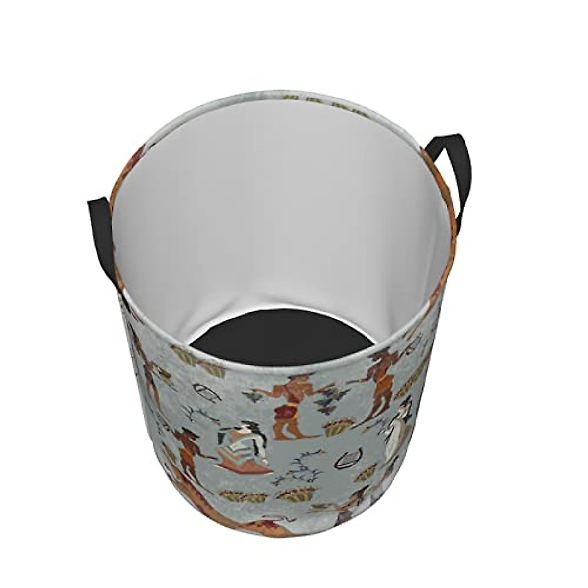TIXYFAN Ancient Greece murals Mythology Old Laundry Hamper with Handle Laundry Basket Foldable Durable Clothes Hamper Laundry Bag Toy bin for Bathroom Bedroom Dorm Travel