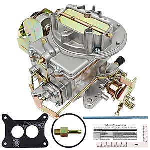 2 Barrel Carburetor 2100 2150 Carburetor For Ford 289 302 351 Carb F100 F250 F350 360 Cu Jeep Engine Mustang Replace for Motorcraft/Autolite 2100 2150 Carburetor with Electric Choke