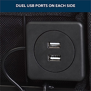 Blissful Nights z4 Adjustable Bed Frame for Storage Beds with Massage Anti-Snore, Zero G, USB Charging Station, Wireless Remote Head and Foot Incline and No Tools Required Assembly … (Queen)