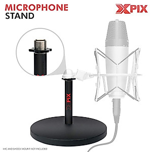 Tascam Mixcast 4 S Podcast Studio Mixer Station with Built-in Recorder/USB Audio Interface, 8 Sound-effect, Records 14 Tracks, comes w/ Deluxe 4S Accessories Bundle