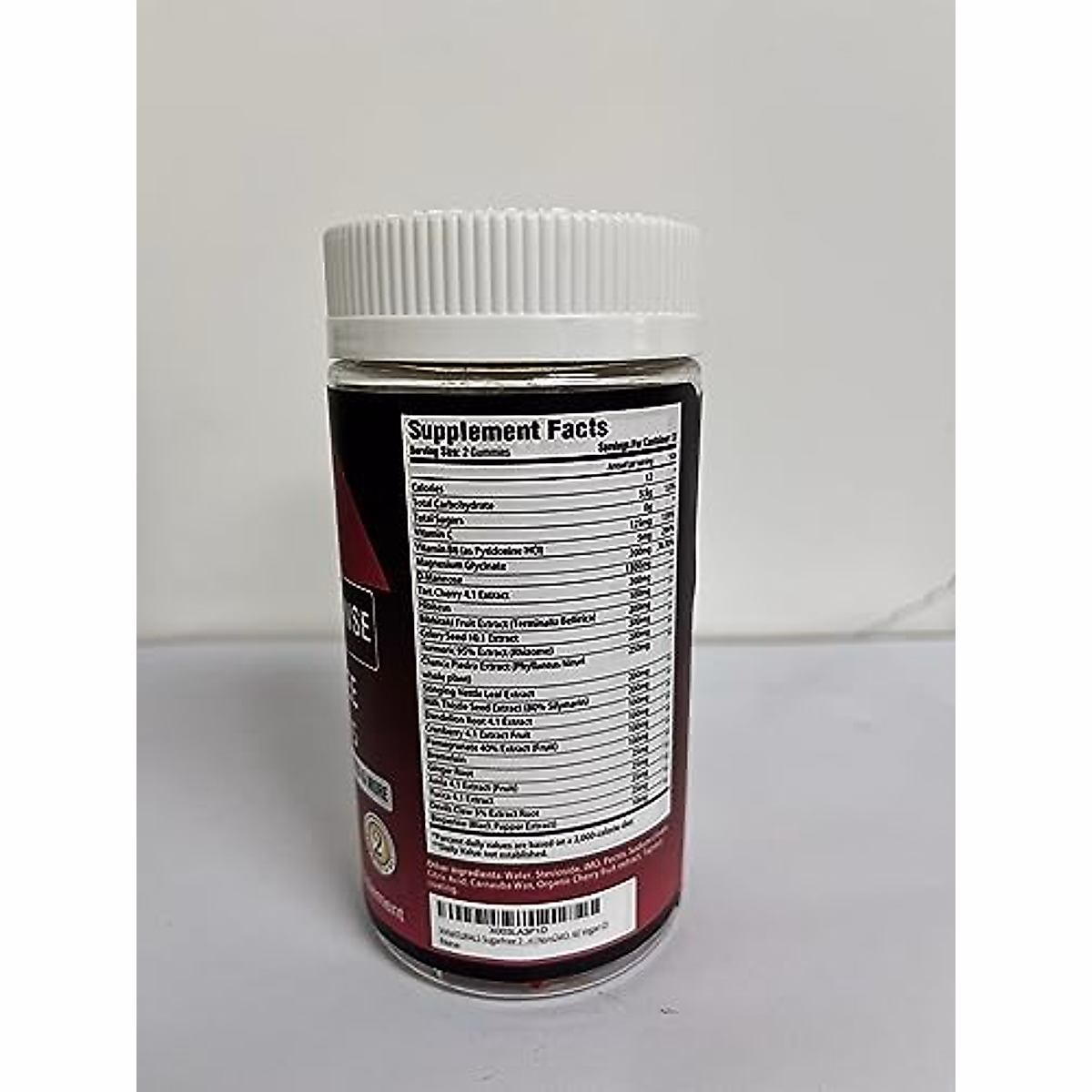 Sugar Free 21-in-1 Advanced Uric Acid Cleanse 3000mg D Mannose Dandelion Cranberry, Tart Cherry Gummies Kidney Health Supplement & UTI Support, Antioxidant W/JointSupport|NonGMO, 60 Vegan Ct