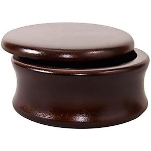 Parker Hand Carved Genuine Mango Wood Shaving Soap Bowl - Classic Style