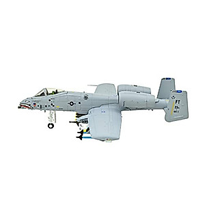 TANG DYNASTY(TM) 1:100 A-10 Thunderbolt II Ground Attack Aircraft Metal Plane Model,US Air Force, Military Airplane Model,Diecast Plane,for Collecting and Gift (Conventional Coating)