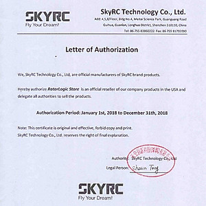 Genuine SKYRC PSU-60W AC Adapter - High Performance Power Supply - Output 15V 4A