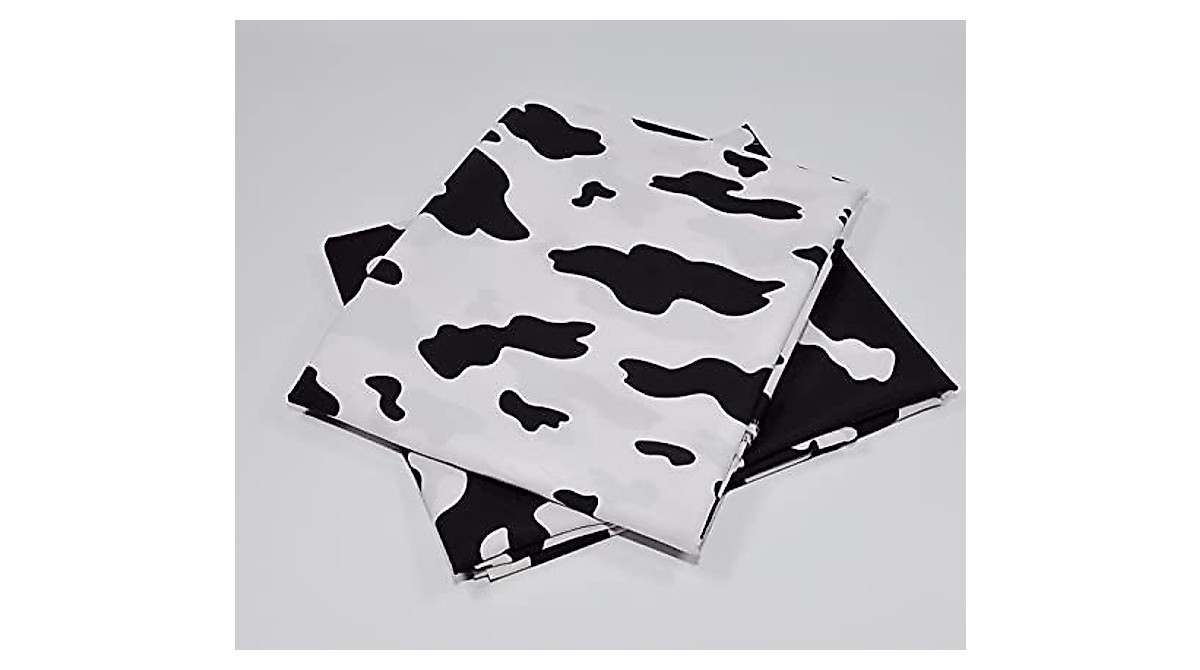 Yutone 59" Wide Polyester Cow Design Fabric