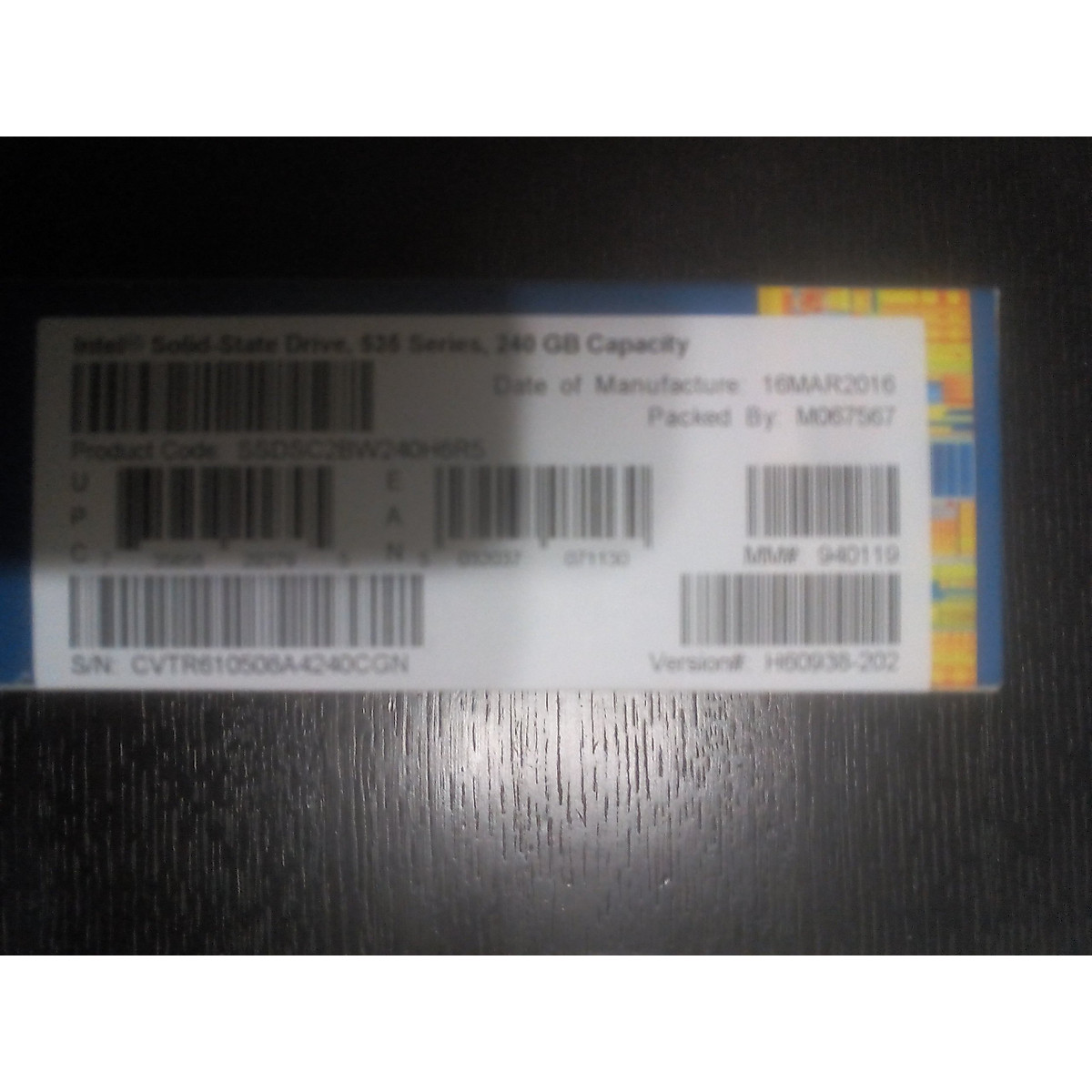 Intel 535 Series 240GB 2.5-Inch Internal Solid State Drive SSDSC2BW240H6R5