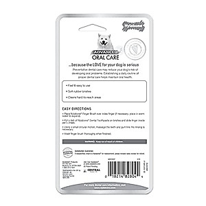 Nylabone Advanced Oral Care Finger Brush 2 Count One Size