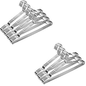 WYCQKL 40 Pack Coat Hanger and 30 Pack Hangers 16.5in