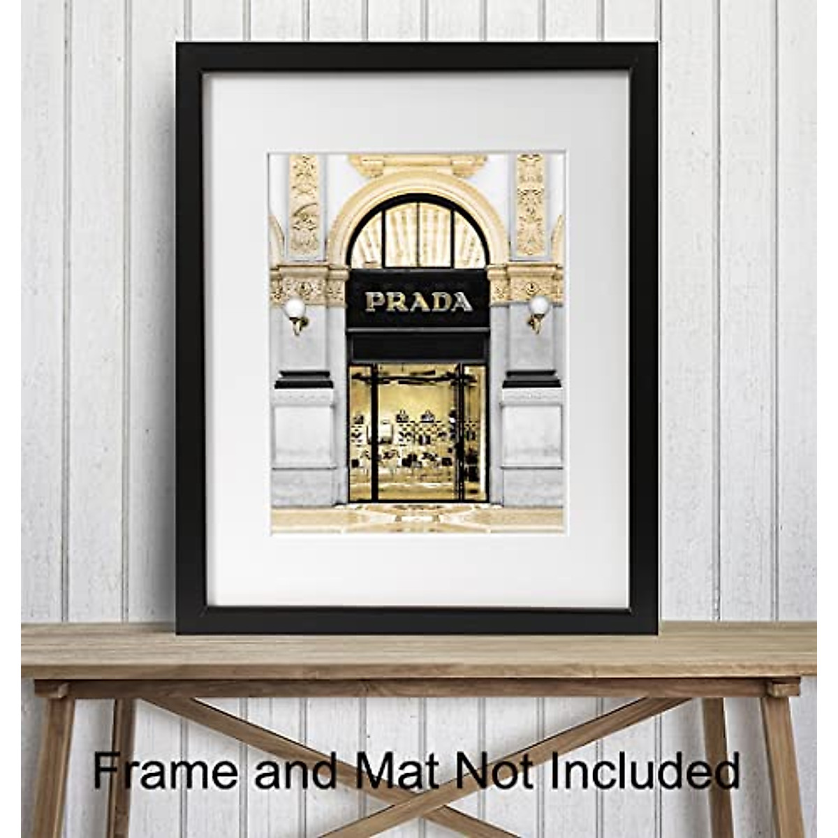 Photo of Prada Store - Glam Living Room Decor - Luxury Wall Decor - Designer Wall Decor - Fashion Wall Art - Glamour Wall Art - High Fashion - Fashion Design - Bling Wall Decor - Luxury Gift