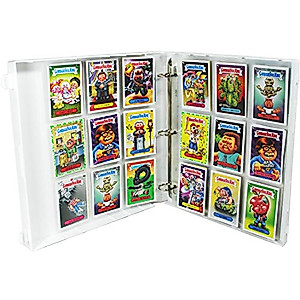 UniKeep Garbage Pail Kids GPK Themed Collectible Card Storage Binder - Complete With 20 Card Pages (Adam Bomb)