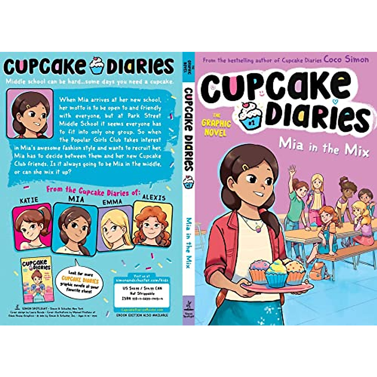 Mia in the Mix The Graphic Novel (2) (Cupcake Diaries: The Graphic Novel)