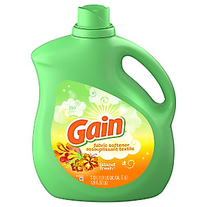 Gain Liquid Fabric Softener, Island Fresh, 150 Loads 129 fl oz