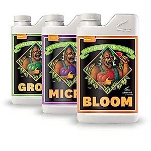 Advanced Nutrients Grow Micro Bloom pH Perfect Bundle Set Combo Base Nutrient 1L