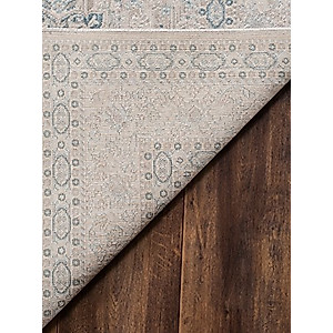 Safavieh Archive Collection 8' x 10' Grey/Blue ARC671A Vintage Oriental Area Rug