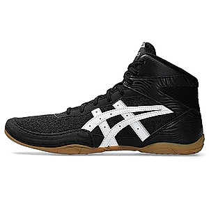 ASICS Men's Matflex 7 Wrestling Shoes, 11, Black/White