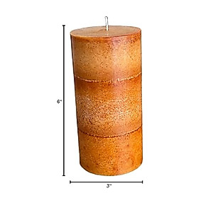 Wicks N More Pumpkin Perfect 3x6 Scented Pillar Candle