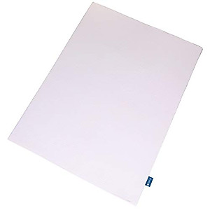 100% Natural Latex Mattress Topper - Soft Firmness - 2 Inch - King Size - Cotton Cover Included.