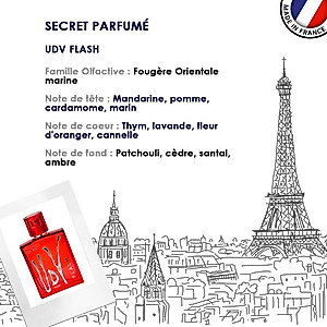 Udv Flash Eau De Toilette Spray For Men, 3.4 Ounce, Multi