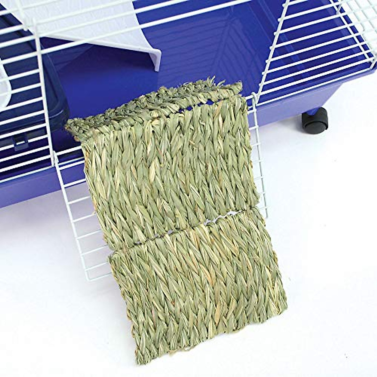 Ware Manufacturing Natural Handwoven Grass Multi-Use Pet Mat for Small Animals