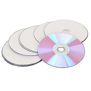 Mini Recordable Blank DVD R Discs Disk, 4.7GB 16X High Speed Blank DVDs for Burning Video，DVD Discs Blank, Recordable DVDs for Music Video Photos(10 PCS)