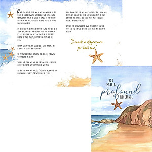 Smiling Wisdom - Bulk 10 Gift Sets - The Starfish Story - You Make a Profound Difference Employee Appreciation Greeting Card and Bronze Charm Keepsakes (10 Charms)