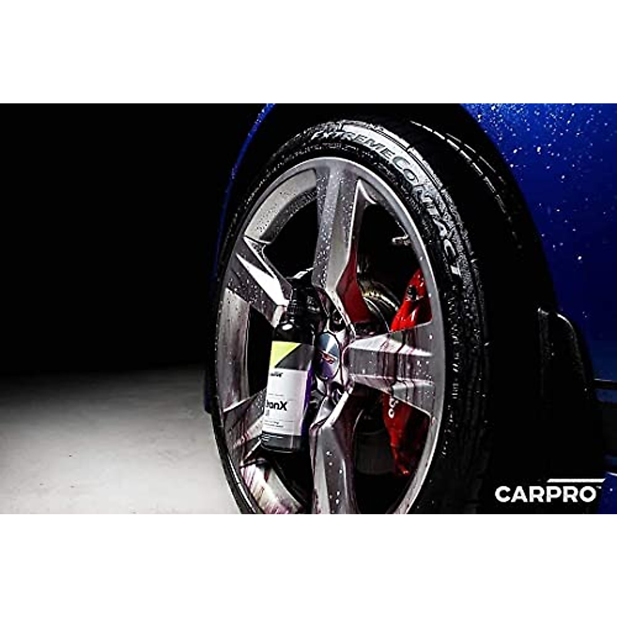 CARPRO IronX Iron Remover: Lemon Scent - Stops Rust Spots and Pre-Mature Failure of the Clear Coat, Iron Contaminant Removal - Liter with Sprayer (34oz)